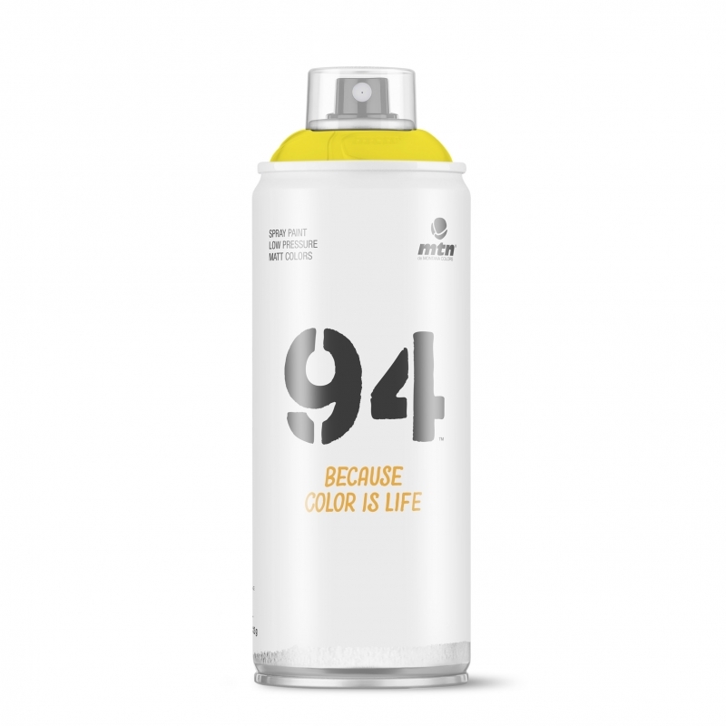 MTN 94 SPRAY PAINT 400ML LIGHT YELLOW - Rainbow Art Shop