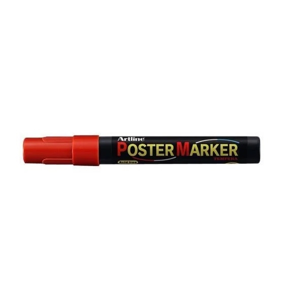 ARTLINE POSTER MARKER 4 TEMPERA BROWN - Rainbow Art Shop