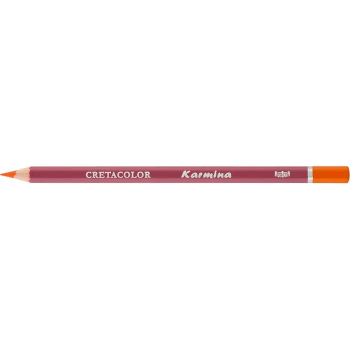 CRETACOLOR KARMINA COLORED PENCIL ORANGE - Rainbow Art Shop